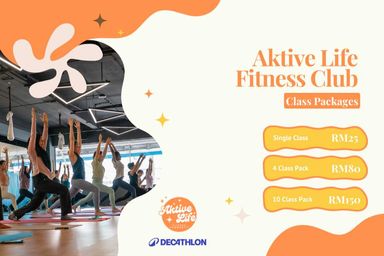Activity detail Aktive Life Fitness Club @ Decathlon PJ Class Pack ...