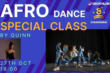 Activity detail AFRO DANCE 8th Anniversary Decathlon Chiangmai ...
